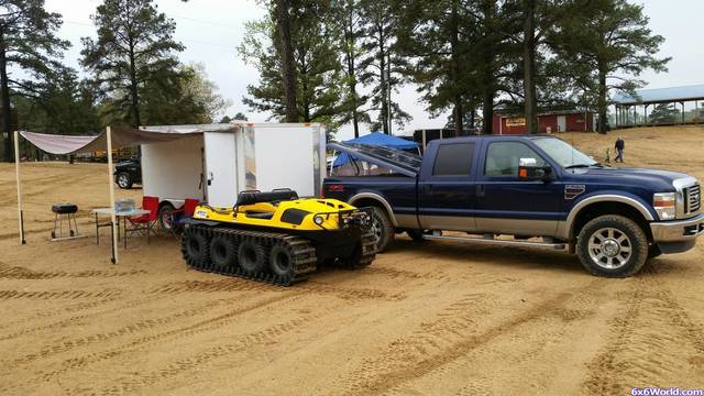 New camping setup - Amphibious ATV Pictures