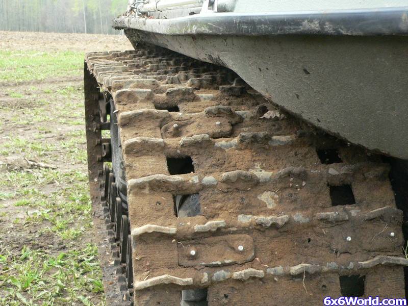 Home Made Argo 6x6 Tracks - Amphibious ATV Pictures