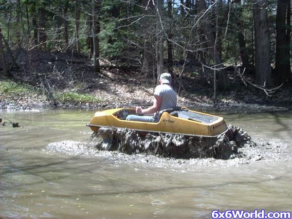 Hydromike's Attex ST/295 - Amphibious ATV Pictures