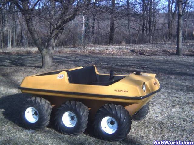 Attex 225/Hustler - Amphibious ATV Pictures