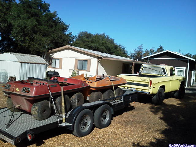 Attex Amphicat - Amphibious ATV Pictures