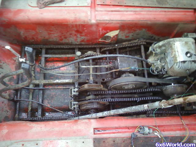 Amphicat drivetrain - Amphibious ATV Pictures