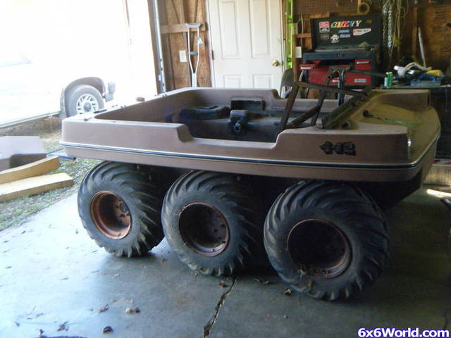 Super Swamp Fox Project - Amphibious ATV Pictures