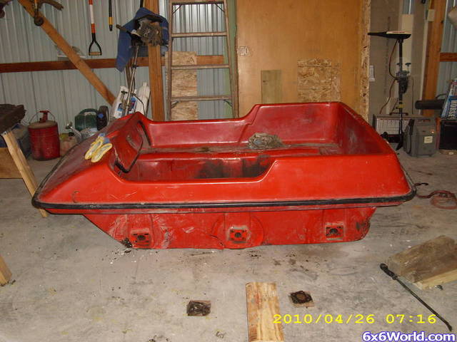 Amphicat Restoration - Amphibious ATV Pictures