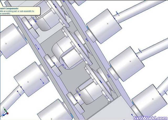 close up of diff assembly - Amphibious ATV Pictures
