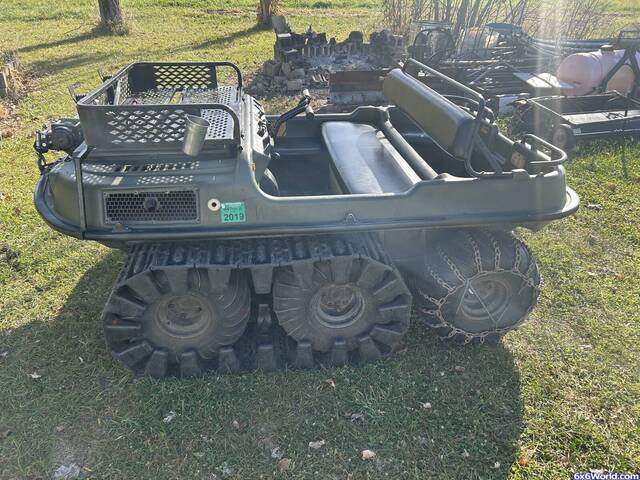 6x6 Bigfoot half track - Amphibious ATV Pictures