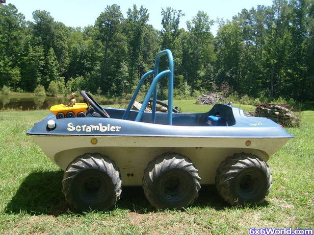 6x6 model in Apex NC - Amphibious ATV Pictures