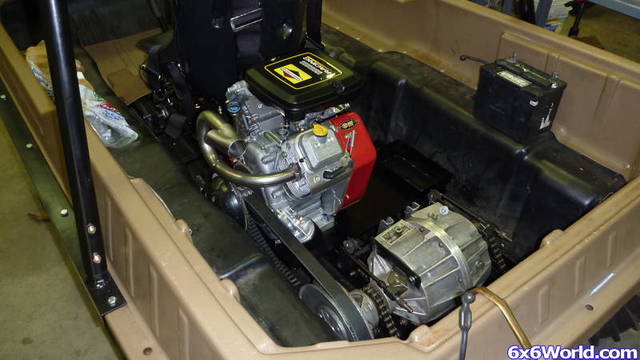 Bandolero Exhaust - Amphibious ATV Pictures