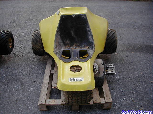 Tricart - before, front view - Amphibious ATV Pictures