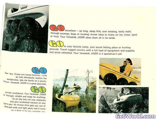 Jiger 6x6 ATV Brochures - 6x6 World