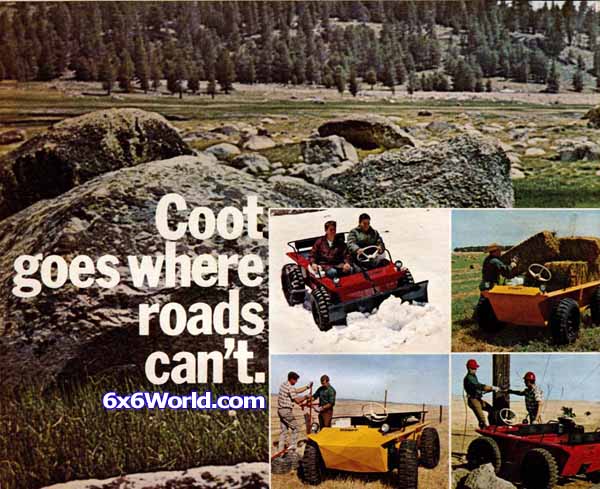6x6 World - Coot 4x4 Amphibious ATV